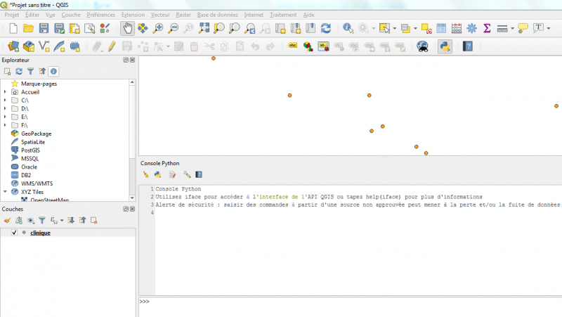 Utiliser Python avec QGIS – GeoSSC