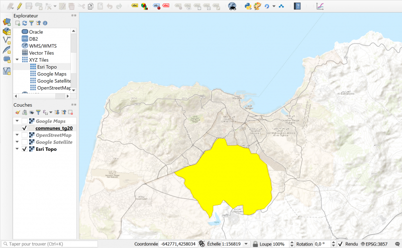 Ajouter les couches de Google sur QGIS 3.x – GeoSSC